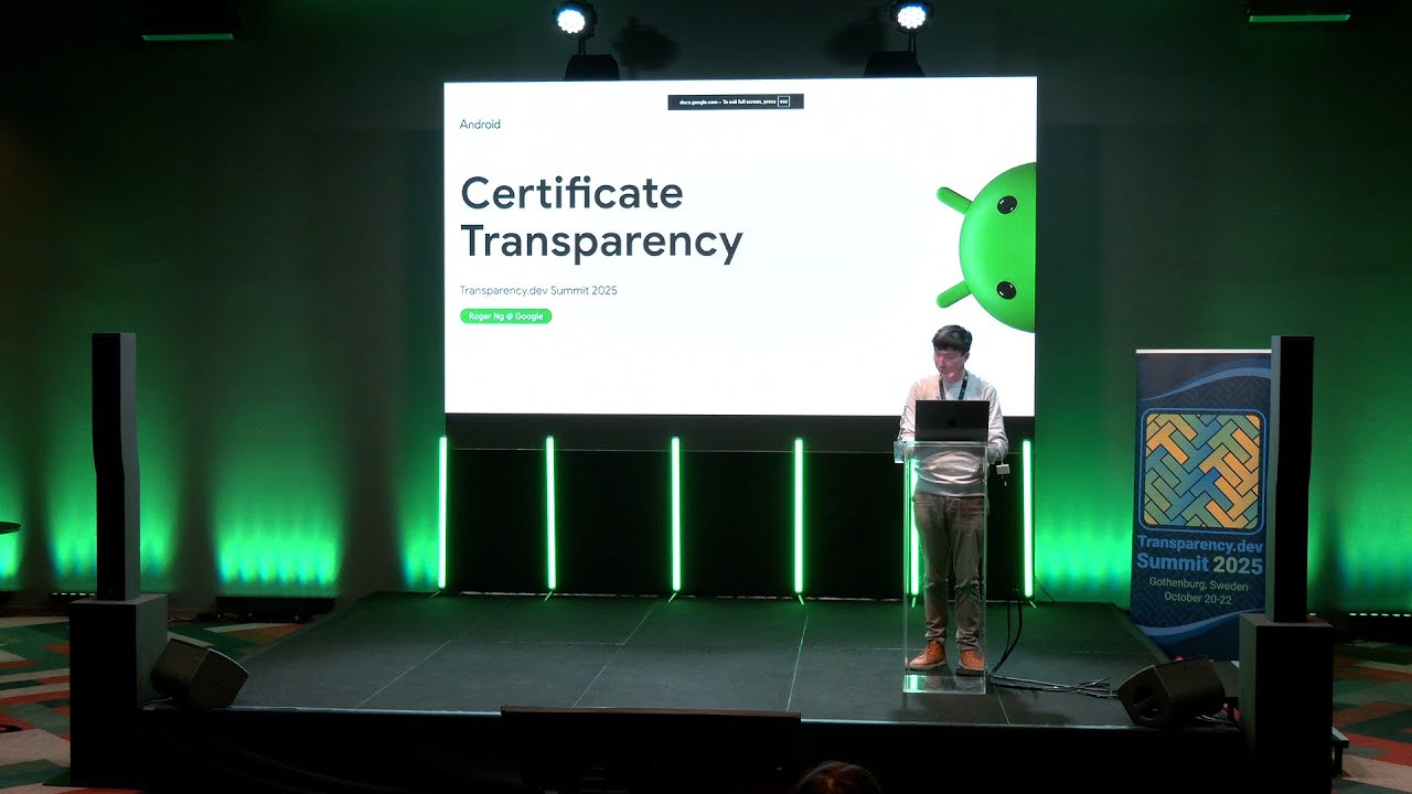 Android Certificate Transparency - Roger Ng