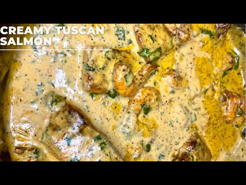 Creamy Salmon Recipe | Blackened Salmon | Tuscan Salmon