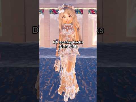 Non vip dti layering hacks 💕 #dresstoimpress #dtilayerinng #dtihacks #outfit #dress #fashion