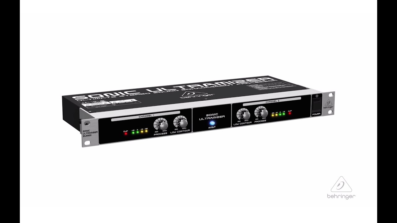 Behringer Sonic Ultramizer SU9920 энхансер, 2 канала купить в Москве в ...