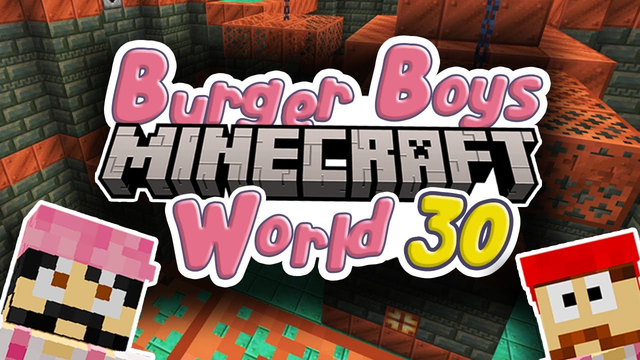 James and Gluon Take On the Trials - The Burger Boys Minecraft!