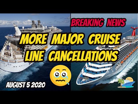 MAJOR CRUISE LINES CANCEL AGAIN | BREAKING NEWS – Sharon at Sea Travel