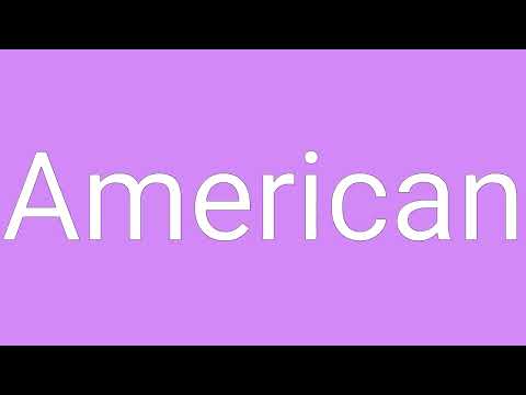 American Definition & Meaning