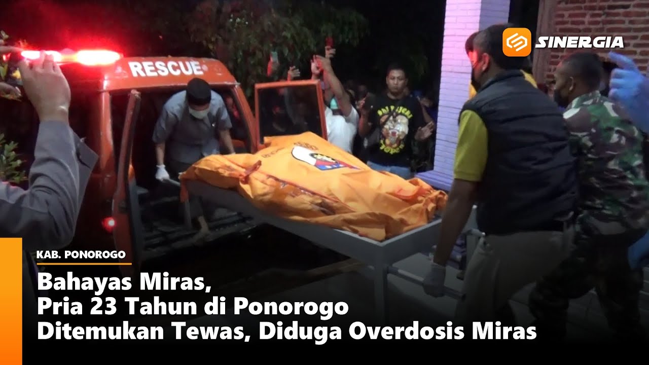 PONOROGO - Pria 23 Tahun Ditemukan T3was, Diduga Overdosis Miras