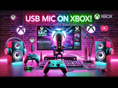 How To Use A USB Mic On XBOX - Step by Step 2024