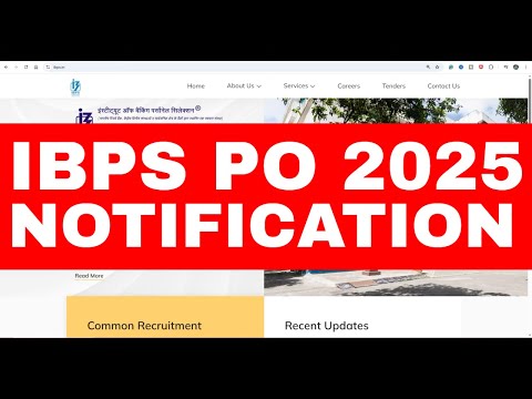 PEMBERITAHUAN IBPS PO 2025