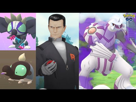 Giovanni Lures Shadow Palkia as Shroodle Debuts in Pokemon GO!