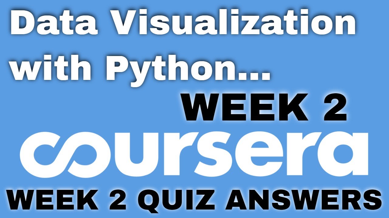 Data Visualization with Python week 2 coursera answers | Data Visualization with Python week 2 quiz