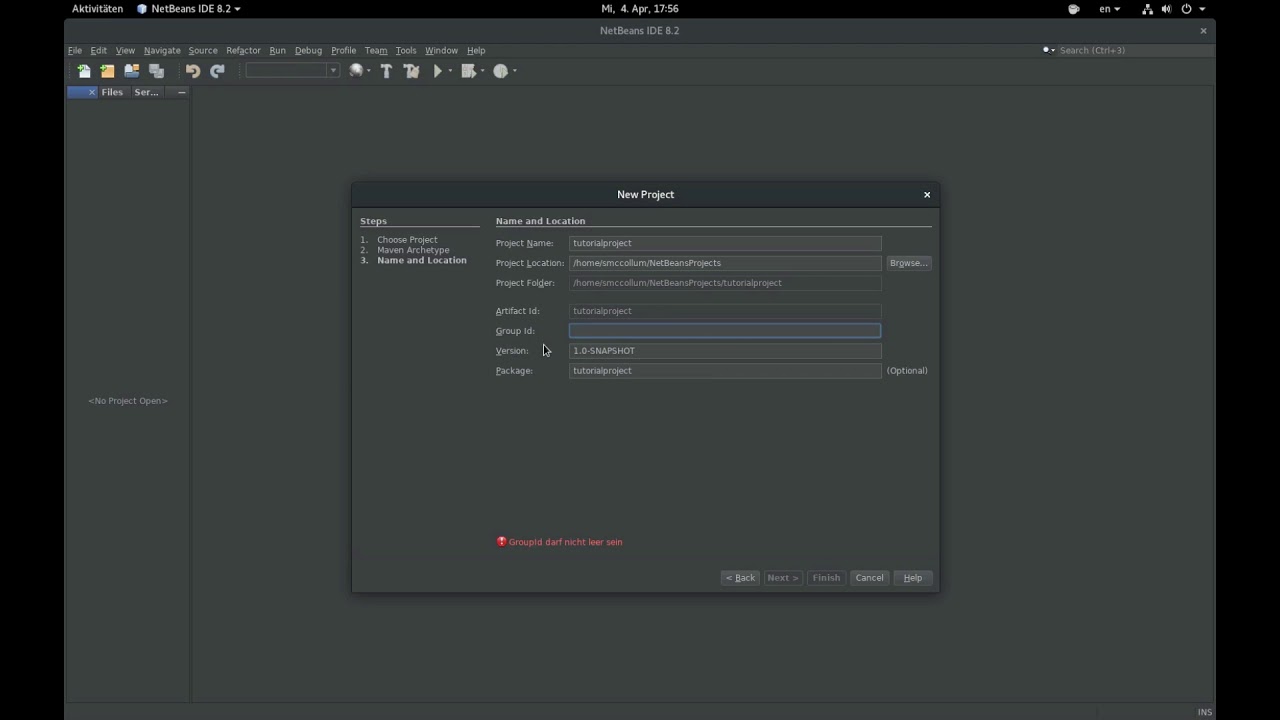 JavaEE/JakartaEE Tutorial 01 - Create a Project
