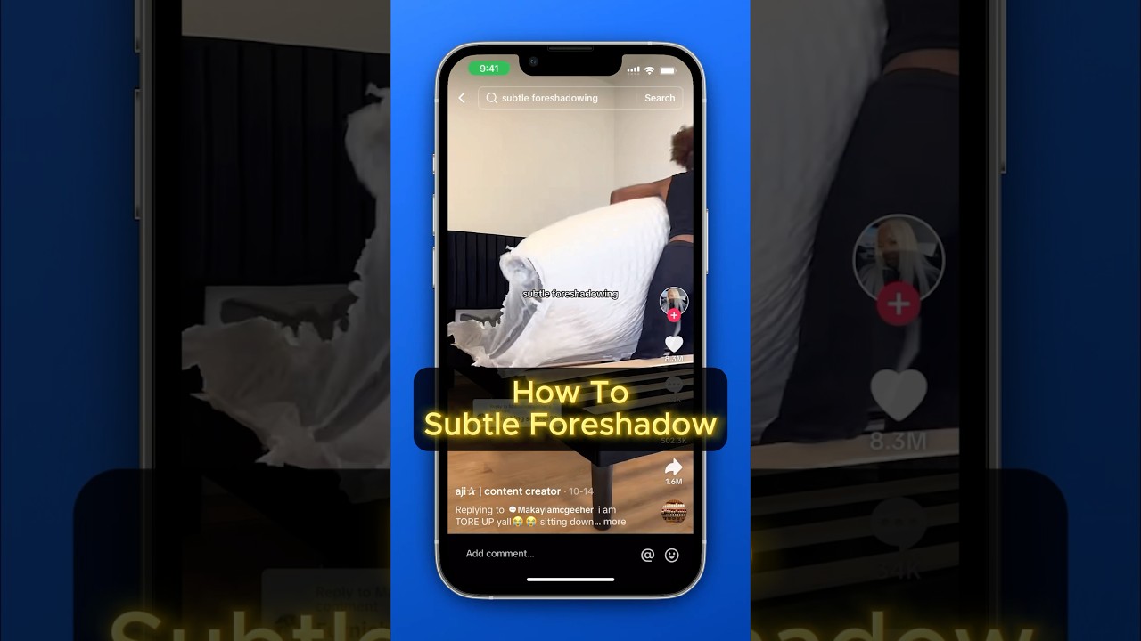 #create Subtle Foreshadow #memes  🎬