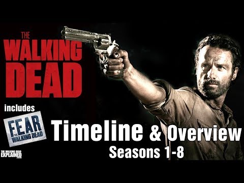 Timeline for The Walking Dead & Overview Seasons 1-8