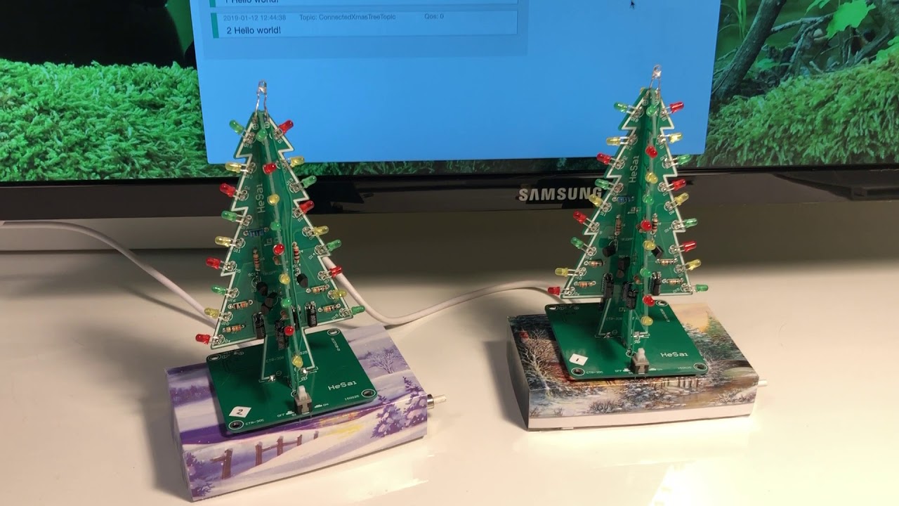 Connected Christmas Trees - Finished! - element14 Community