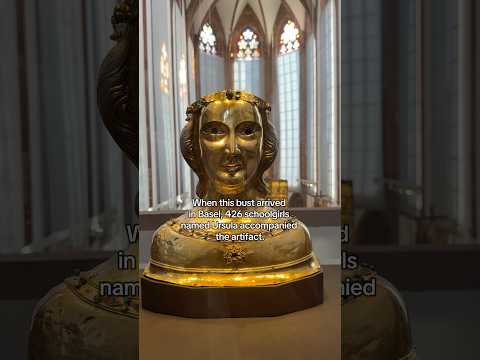 Love when artifacts have personal stories ❤️ Bust of Saint Ursula in Basel #history #art