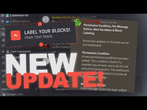 Permission, Block Labeling, and MORE! BotGhost Update 2-3-23