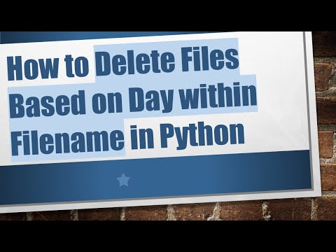 How to Delete Files Based on Day within Filename in Python