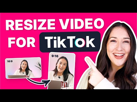 Resize Your Video for Tiktok - FAST, FREE & EASY!