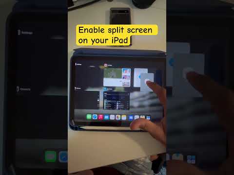 Split screen on iPad #appleipad #apple