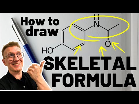 How to draw Skeletal formula || the essentials