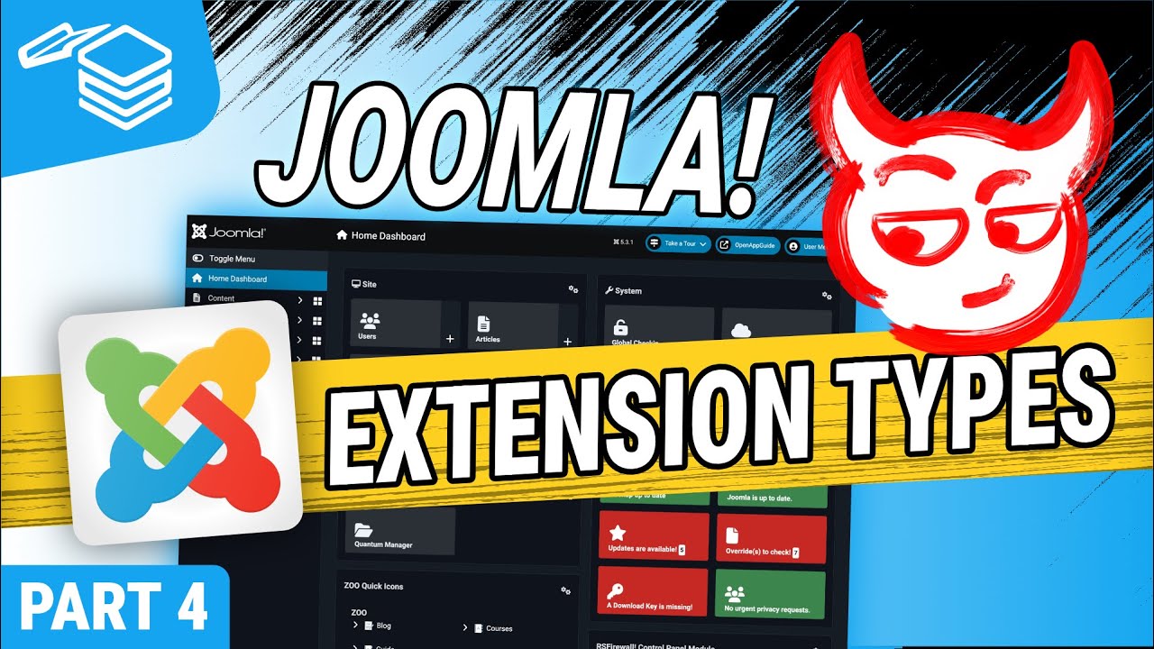 Joomla Extensions Deep Dive: Modules, Components, Plugins & Templates