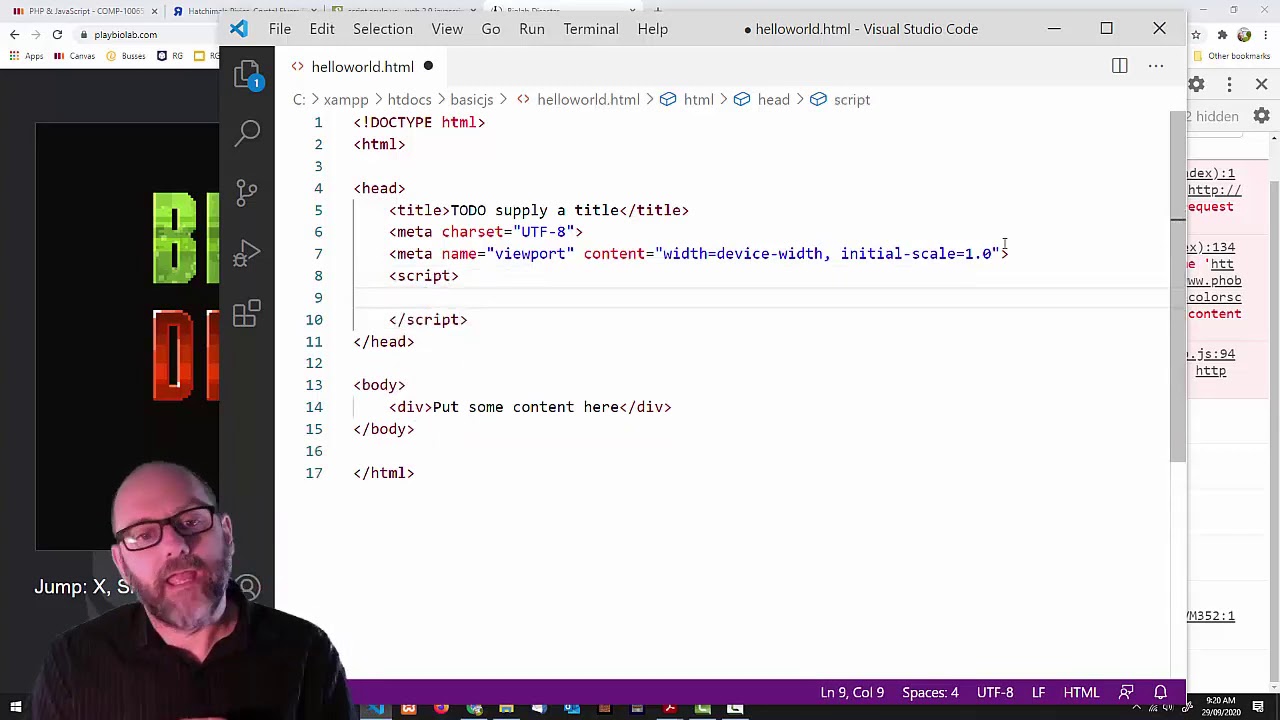 PHP & JavaScript: Module 3, Section 1   Intro to JavaScript