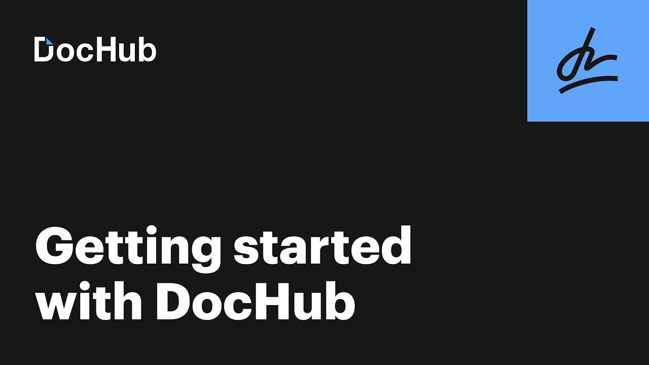 Getting Started with DocHub