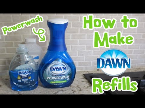 How to Make Your Own Dawn Powerwash Refills!