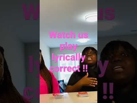 Watch us play lyrically correct! #kanyewest #lyrics #newyoutubechannel #tictok #instagram #funny