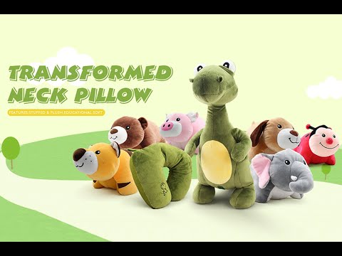 Cute and fun animal deformed neck pillow