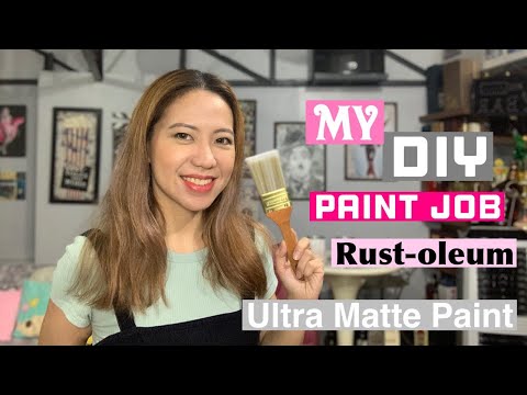 My DIY Paint Job: Rust-oleum Chalked Ultra Matte Paint