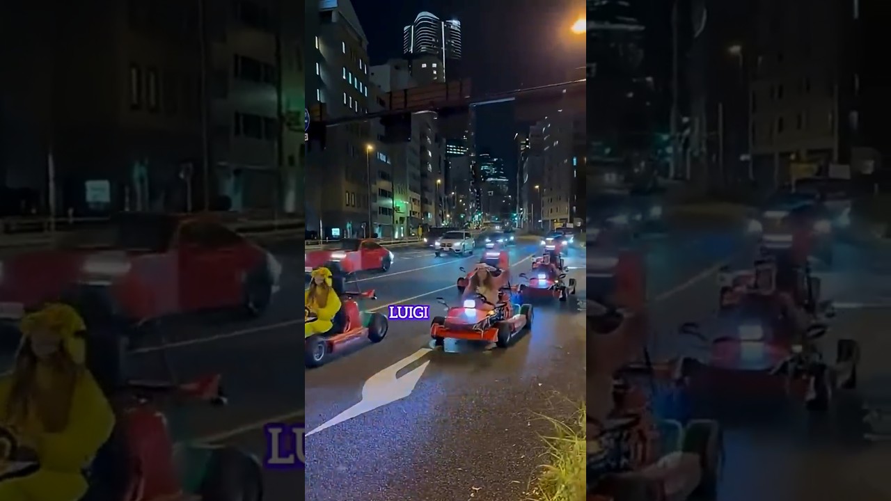 You Can Actually Drive Mario Karts in Tokyo’s Real Streets! 🇯🇵🚗🔥