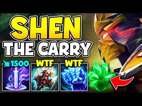 SHEN, BUT I'M BOTH THE FRONT LINE AND THE CARRY! (WTF IS THIS DAMAGE?!)