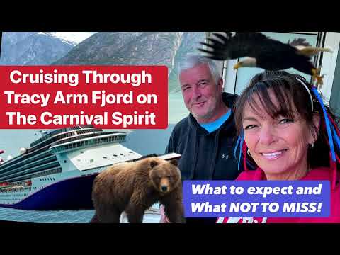 Cruising Through Tracy Arm Fjord Alaska on The Carnival Spirit - What To Expect & What NOT TO MISS