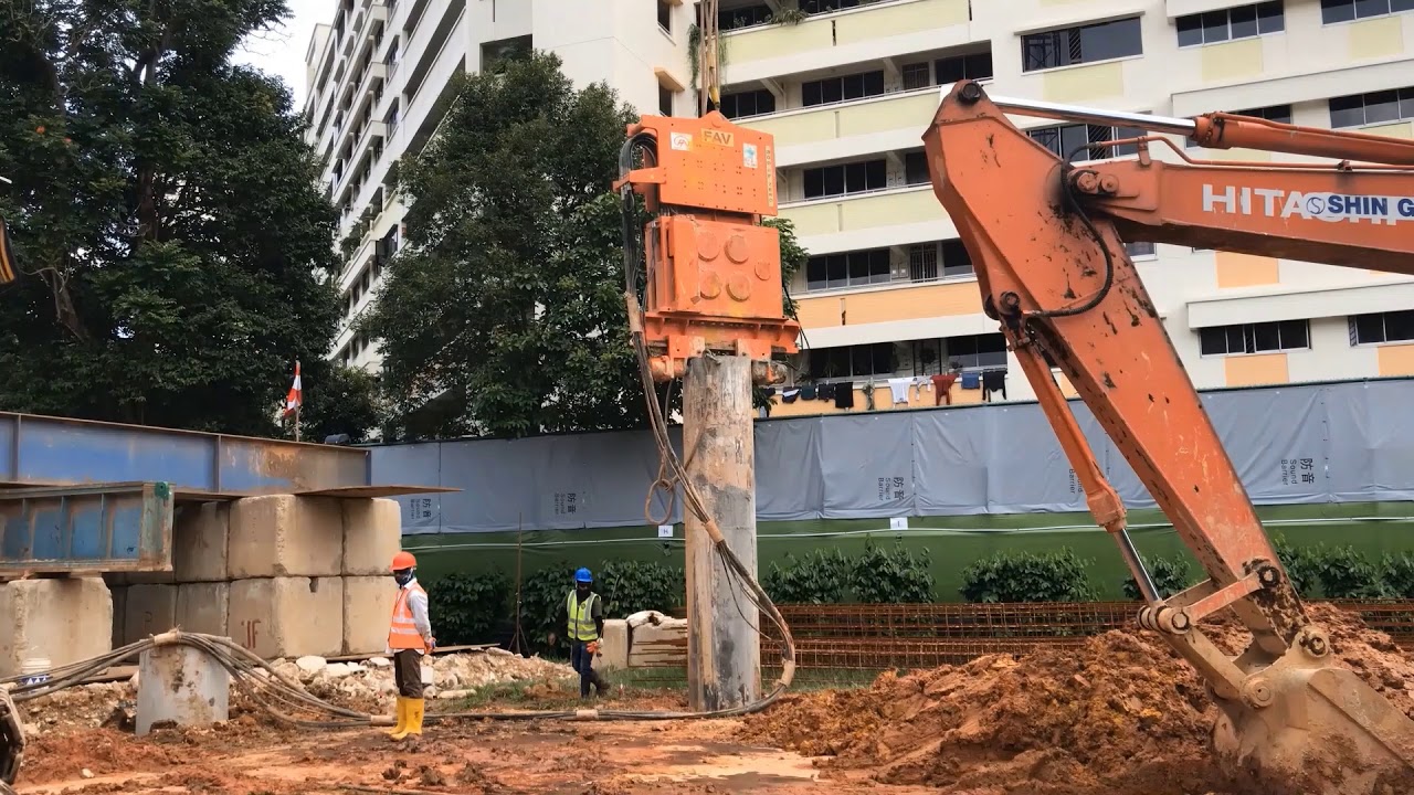 BORED PILING WORK SEQUENCES