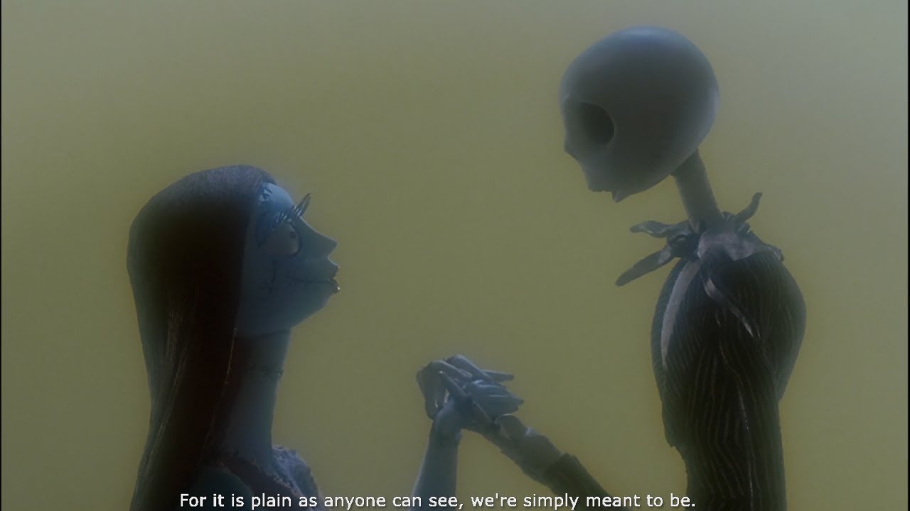 Nightmare before Christmas - My dearest friend, if you don't mind, I'd like to join you by your side