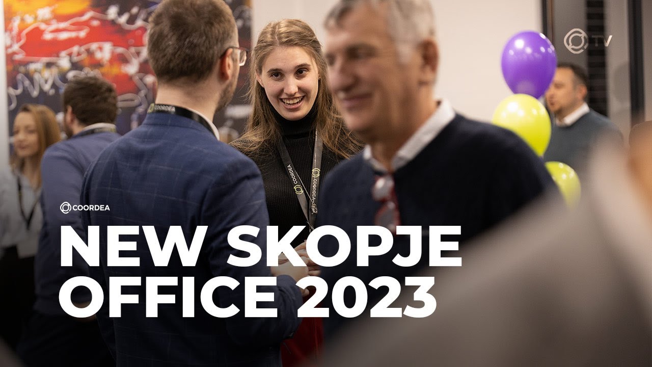 Coordea New Skopje Office Opening Party 2023