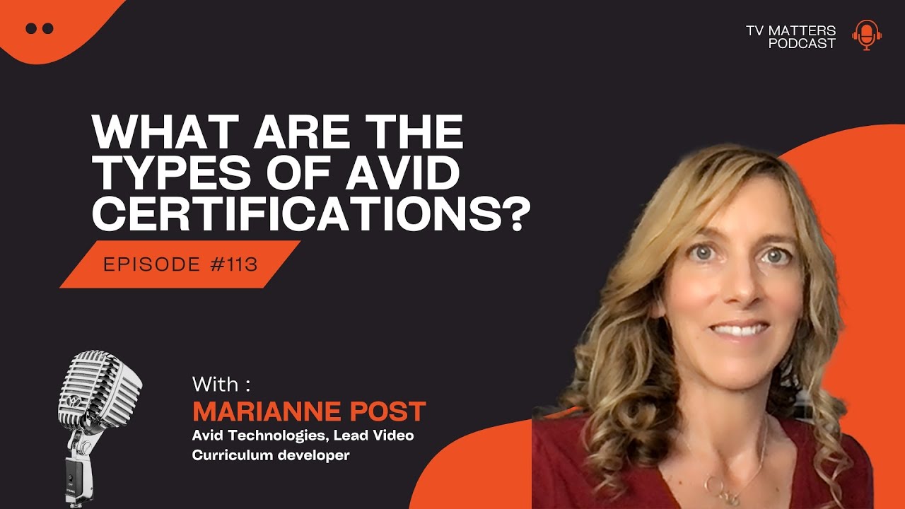 TVM Shorts: What are the types of Avid certifications?