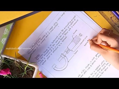 B.Sc Physics Lab report: measurement of the diameter of a sample using screw gudge and Calculation