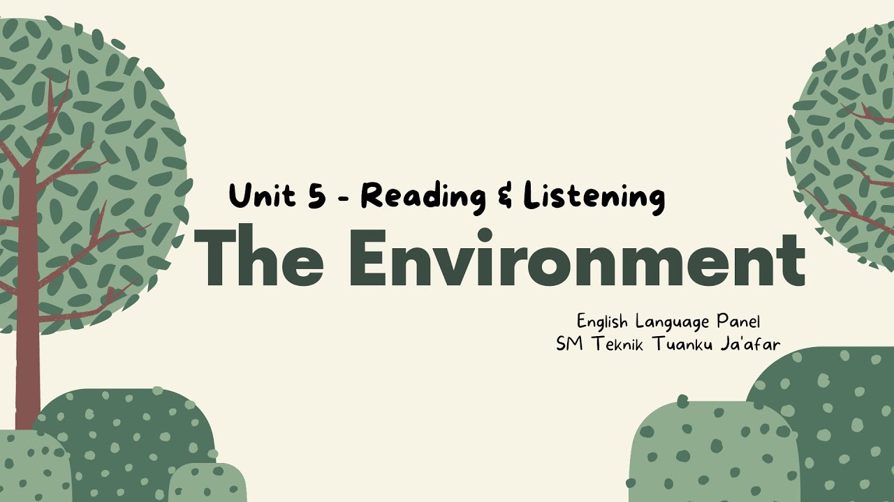 STTJ | BI | T5 | UNIT 5 - READING & LISTENING