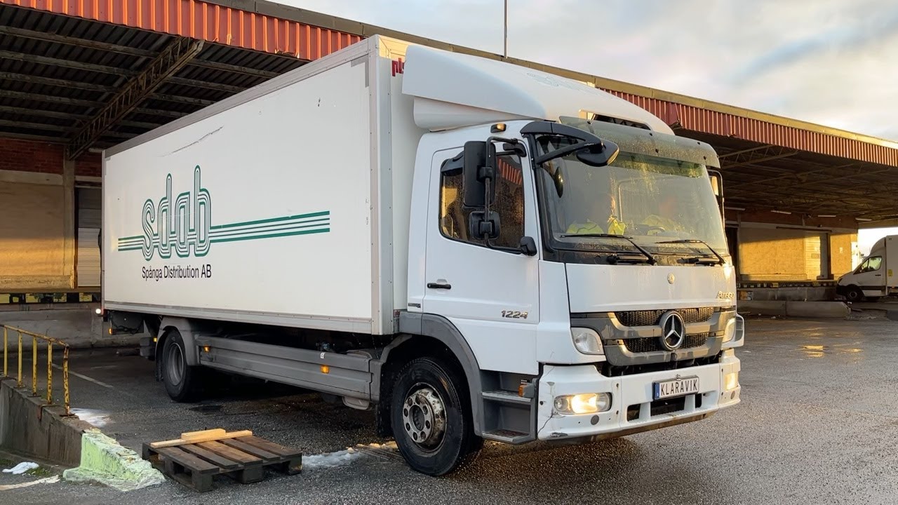 Lastbil Mercedes Benz Artego 1224 970.25, Stockholm, Klaravi