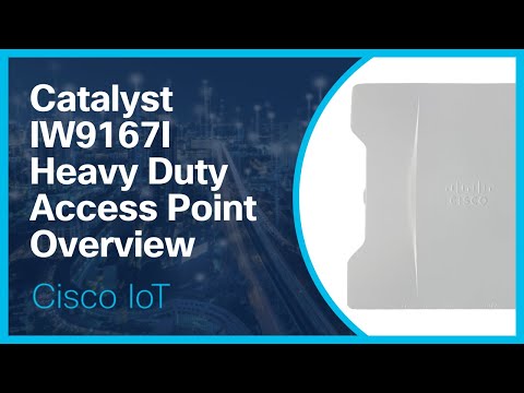Catalyst IW9167I Heavy Duty Access Point Overview
