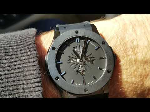 Hublot Classic Fusion 45mm all black ultra-thin Shawn Carter