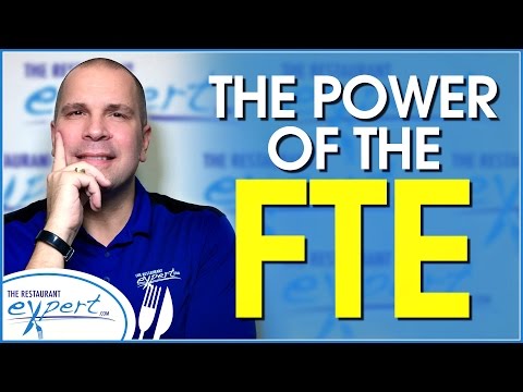Restaurant Management Tip - How to Control Labor Cost with the FTE Formula #restaurantsystems