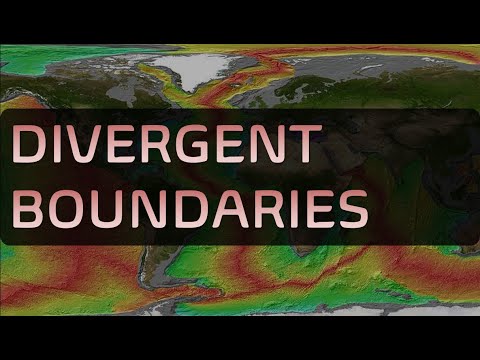 Divergent Boundary ※ What happens at divergent boundaries? ※ Plate Boundary Types