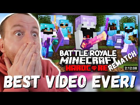 BEST VIDEO EVER! SpeedSilver 100 Players Simulate Minecrafts Deadliest Tournament REMATCH (REACTION)