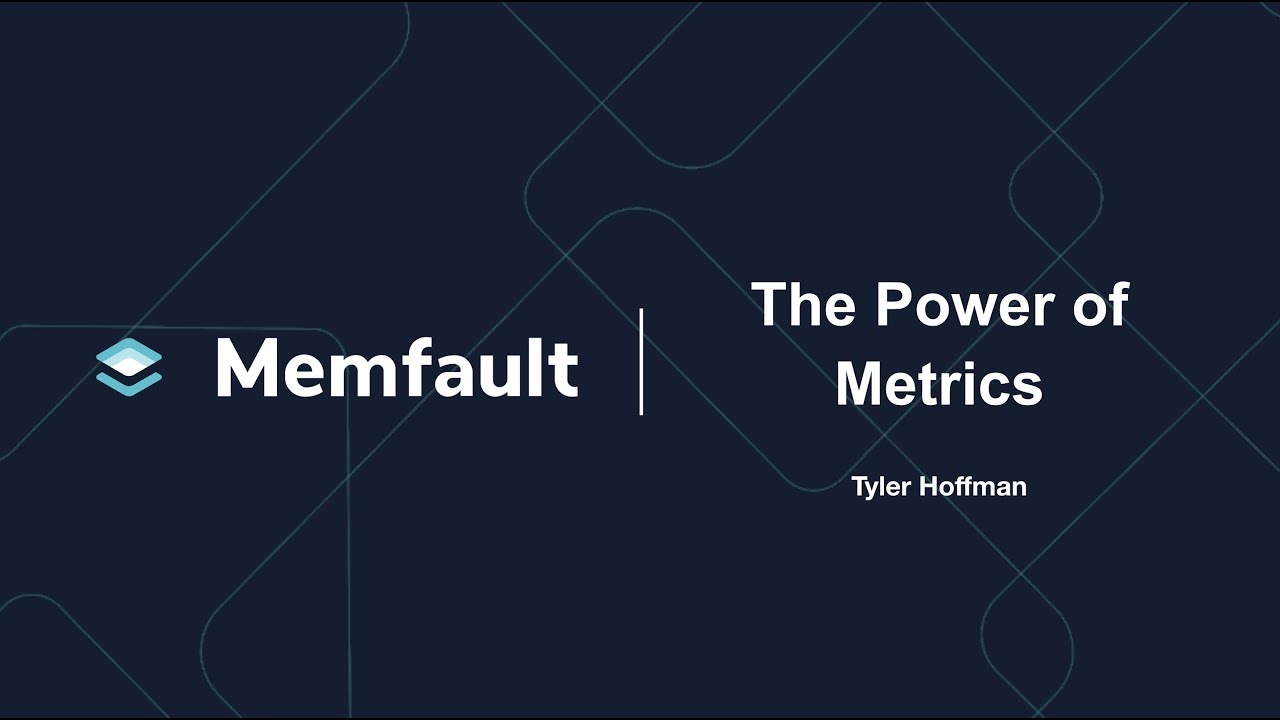 The Power of Metrics - Monitoring Battery Life, Connectivity, Power Consumption & More