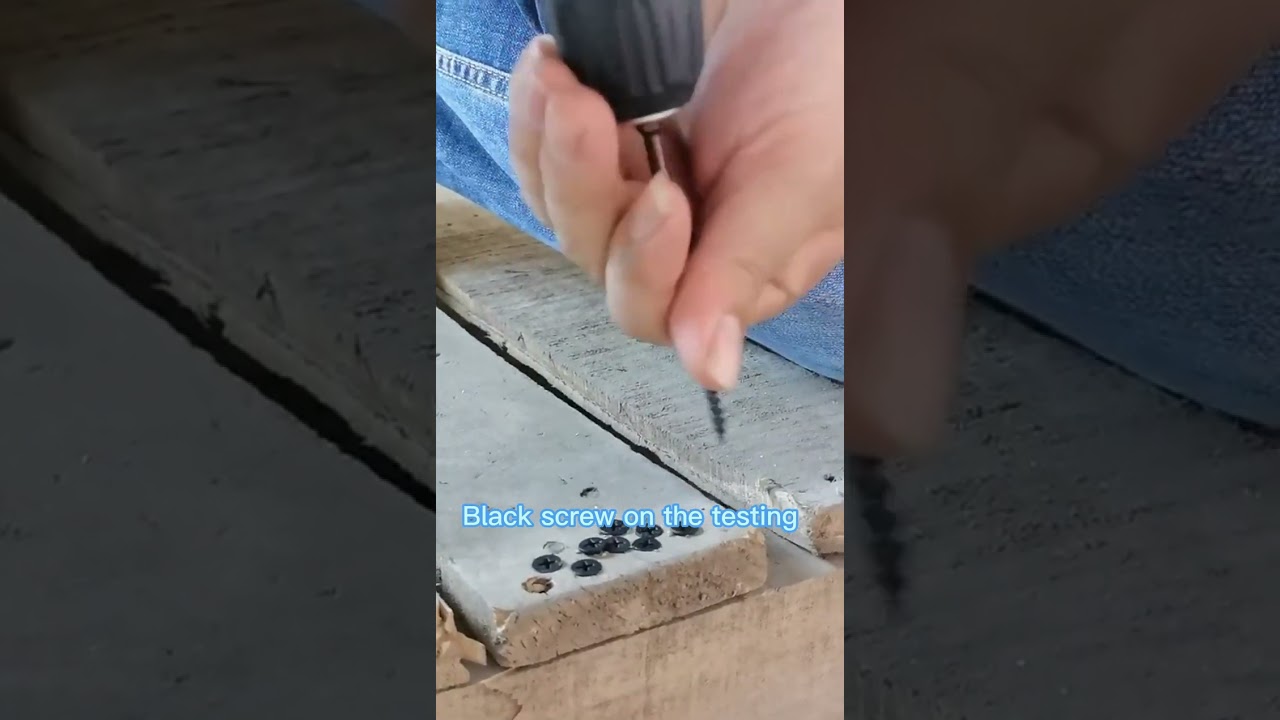 Hot selling Bugle Head Black Self Tapping Drywall Screws #fasteners #screw #drywallscrews #screws