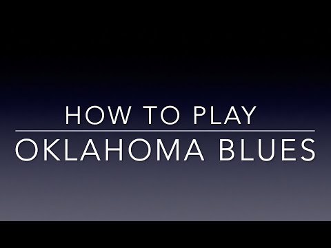 Oklahoma Blues-Josh Meloy (tutorial)