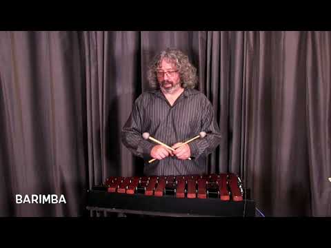 Used Full Sized Barimba Five Octave Padauk Practice Marimba | Reverb