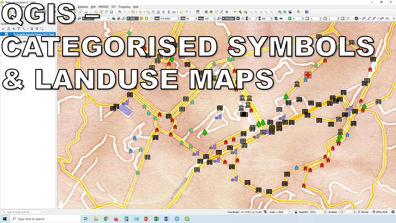 QGIS - Quick Guide 04: Categorized Land Use Maps