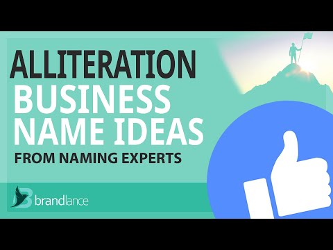 Best Alliteration Business Name Ideas Suggestions | Brand Names Generator